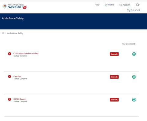 Recert Print CAPCE Certificate